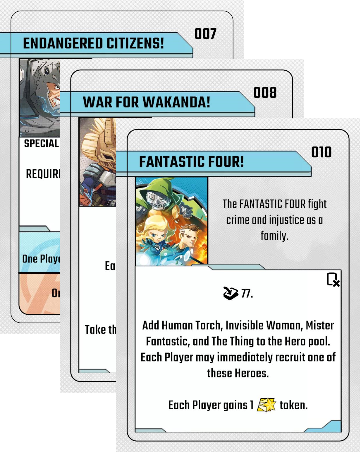 Marvel United Legacy Campaign Tracker